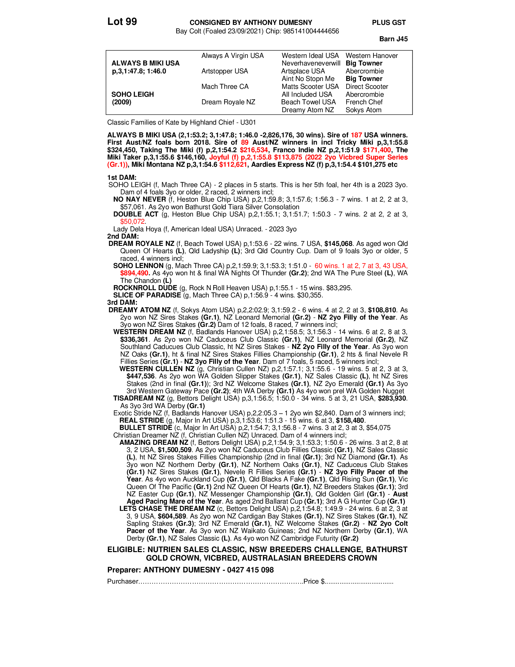 Nutrien Live - Catalogue Lot
